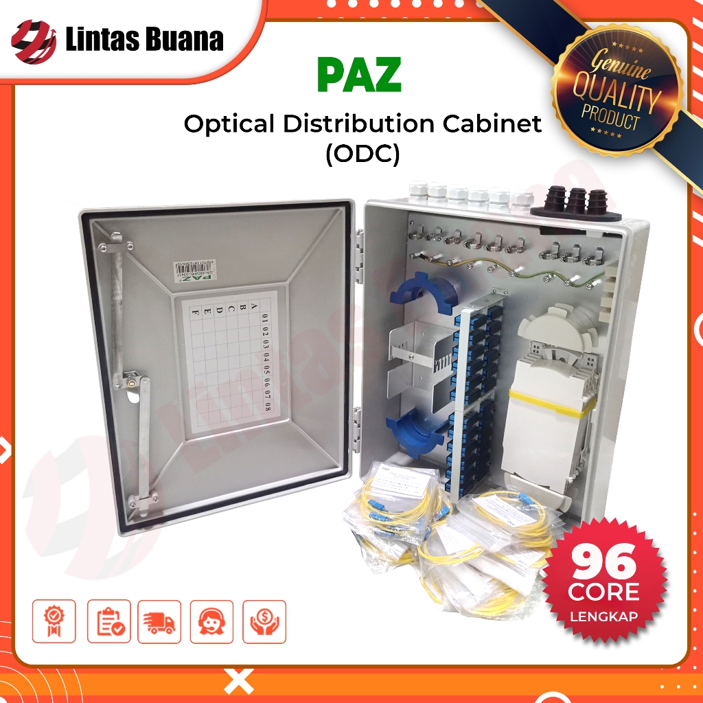 Jual Optical Distribution Cabinet (ODC) 96 Core Lengkap Merk PAZ ...