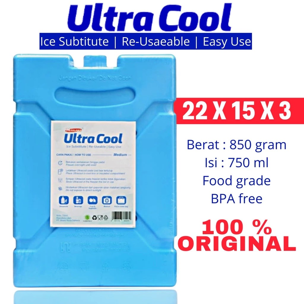 Jual PENDINGIN ES KRIM DAN PEMBEKU / ICE GEL PACK AIR COOLER / ICE PACK ...