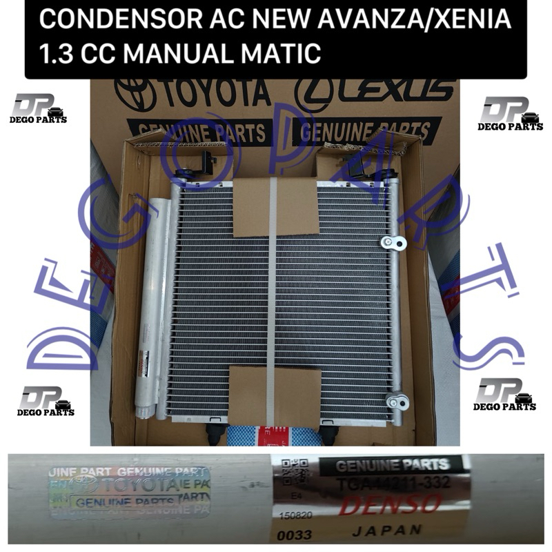 Jual CONDENSOR AC KONDENSOR AC NEW TOYOTA AVANZA 1.5CC 2012-2015 MANUAL ...