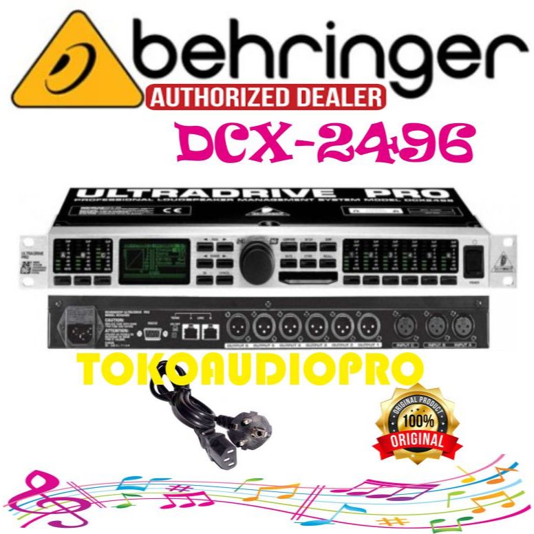 Jual Behringer UltraDrive Pro DCX2496 Loudspeaker Management Original ...