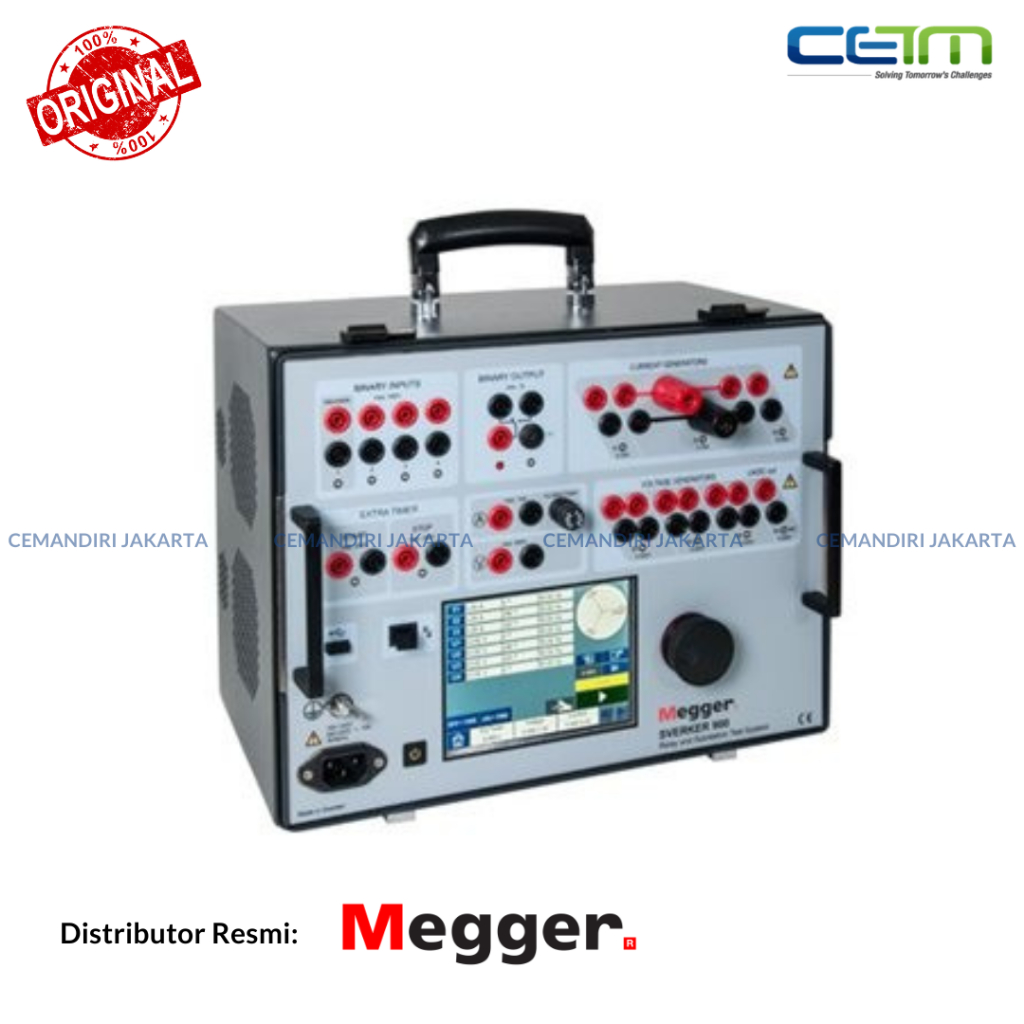 Jual MEGGER SVERKER 900-CR19092 Relay and Substation Test System ...