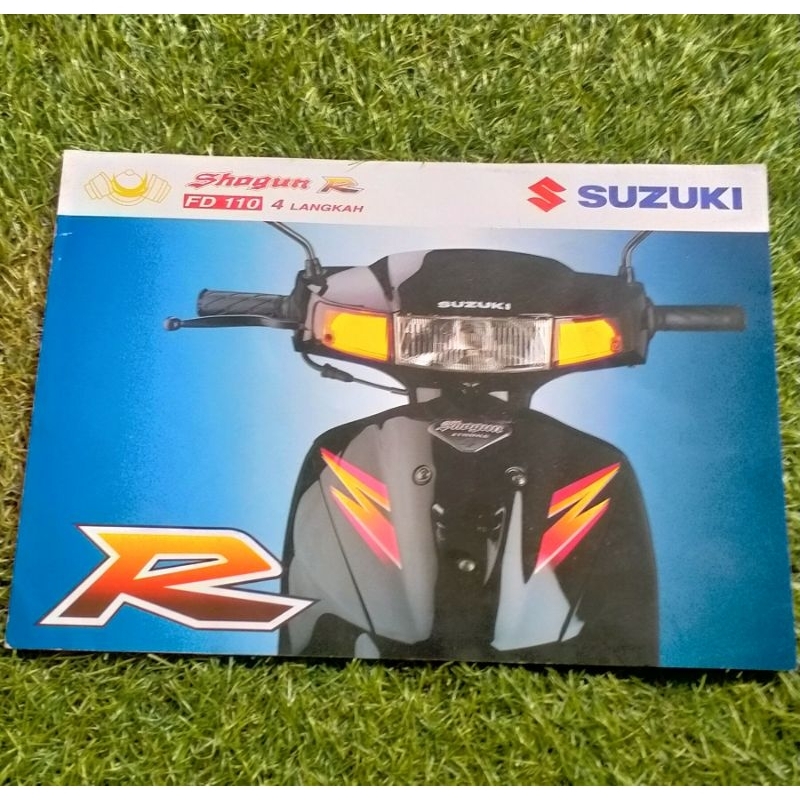 Jual Poster brosur katalog leaflet jadul lawas Suzuki Shogun FD110 ...