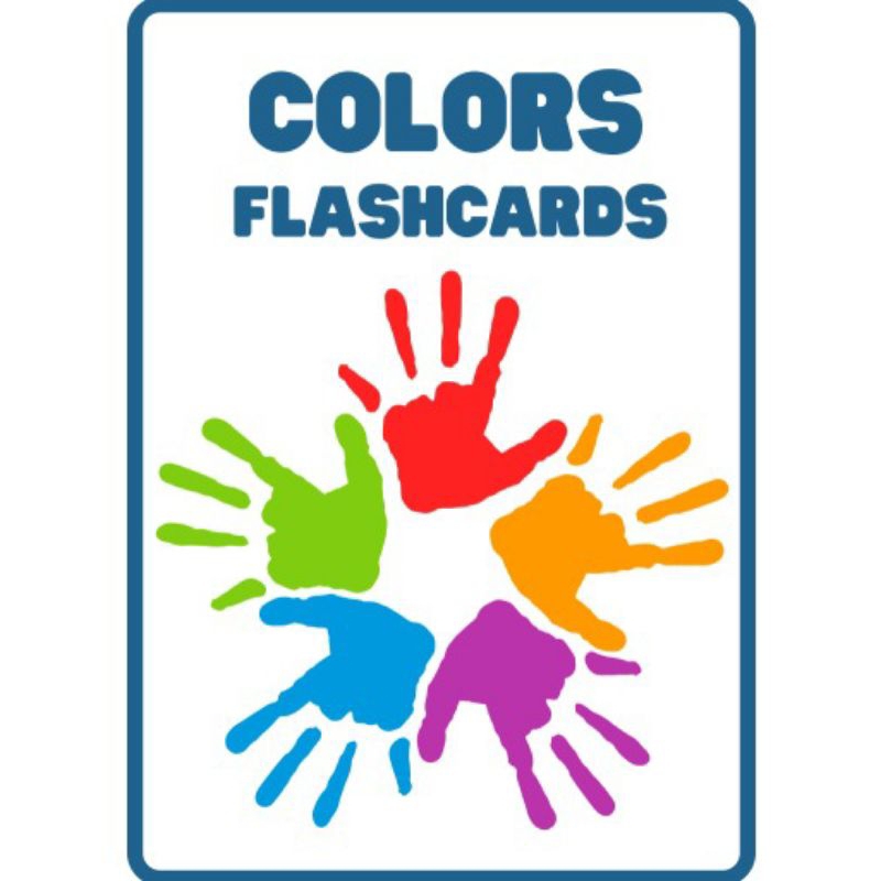 Jual [FILE PDF] Printable Color Flashcards. | Shopee Indonesia