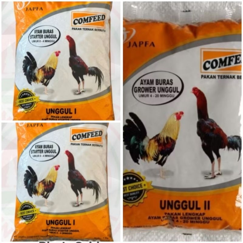 Jual Comfeed Unggul I Dan Unggul II Pakan Ayam Bangkok Anakan Dan ...