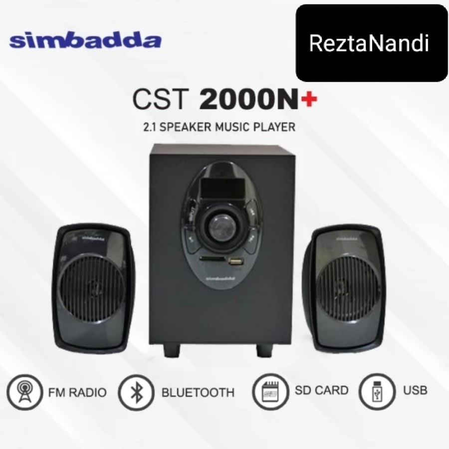 Jual SPEAKER SIMBADDA CST 2000N+ Sudah Bisa Bluetooth Radio SIMBADA ...