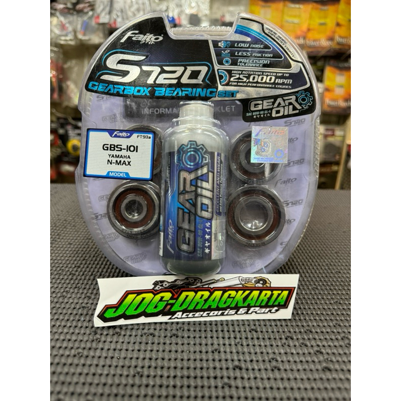 Jual LAHER BEARING GEAR BOX GEARBOX RASIO CVT NMAX N-MAX S720 ORIGINAL ...