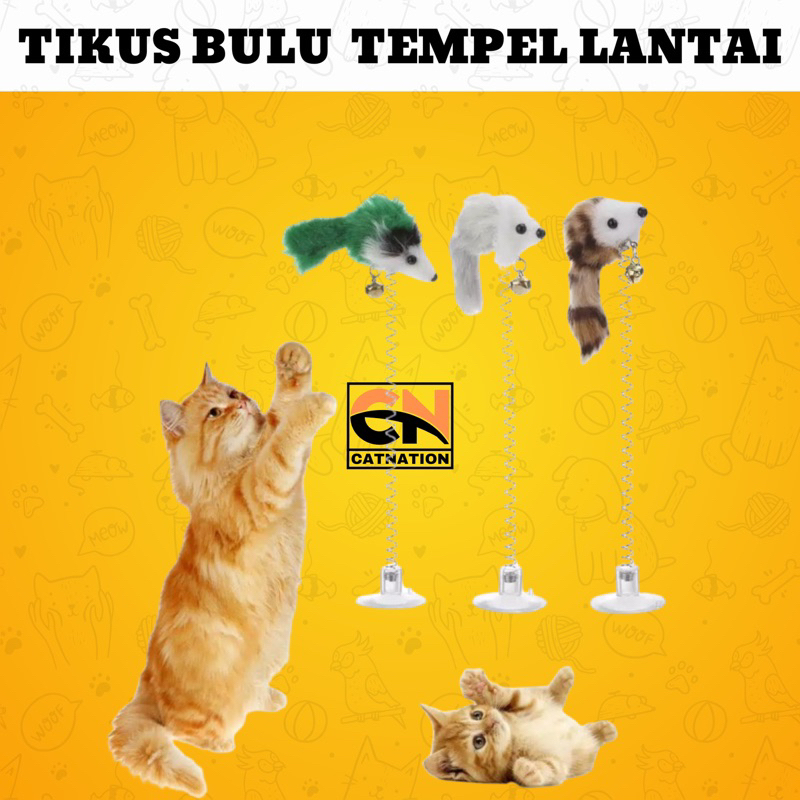 Jual MAINAN TIKUS BULU PER TEMPEL LANTAI | Tongkat Tikus Kucing Tempel ...