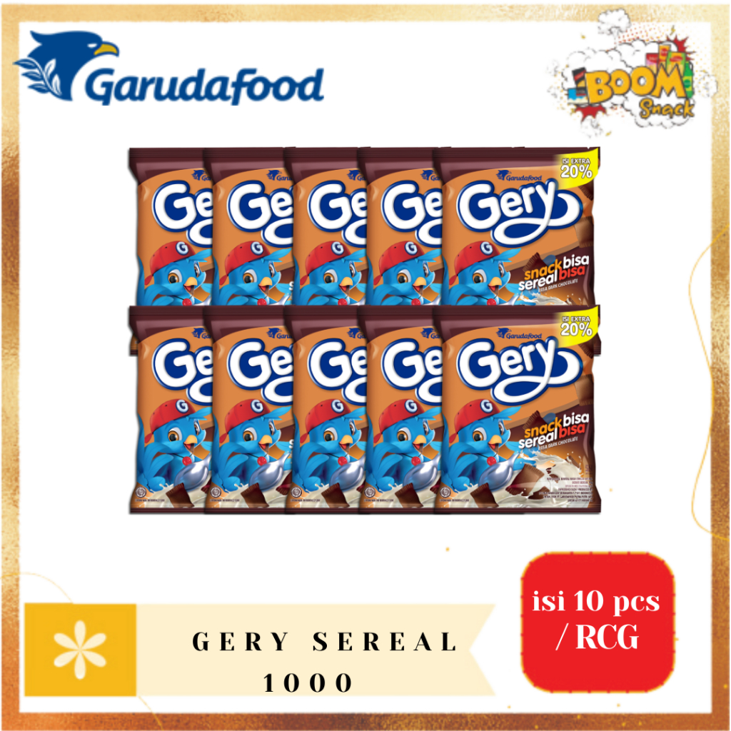 Jual RCG#2 - Gery Sereal 1000an isi 10pcs x 15gr | Shopee Indonesia