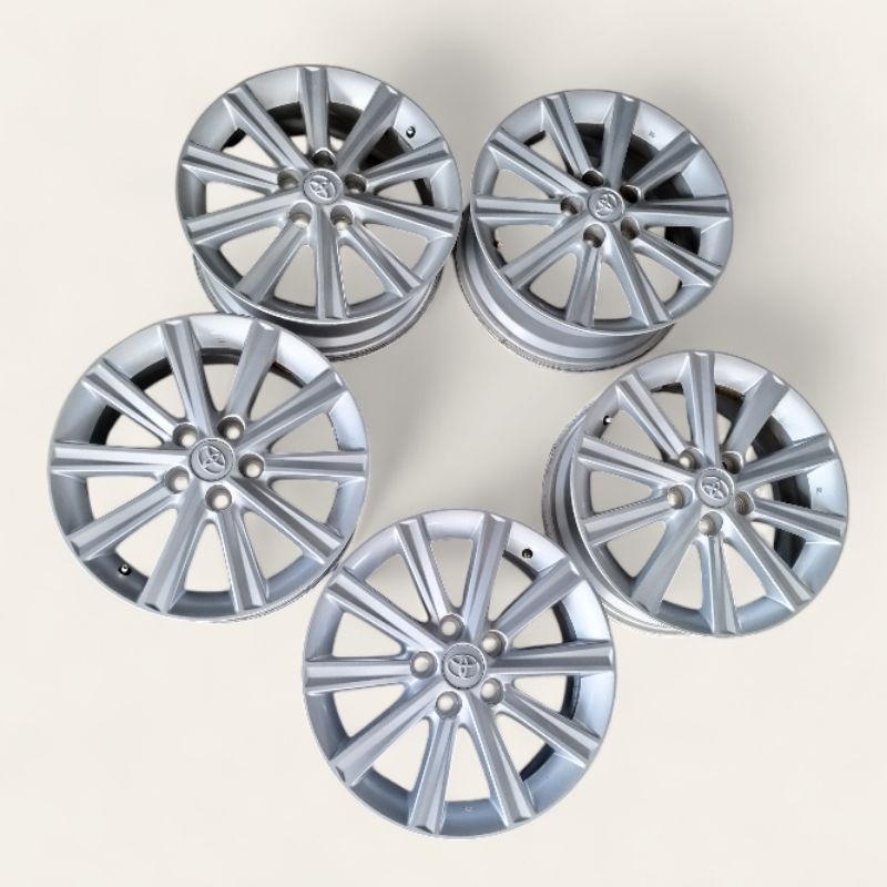 Jual velg camry hybrid original R17 pcd 5x114. 5pcs | Shopee Indonesia