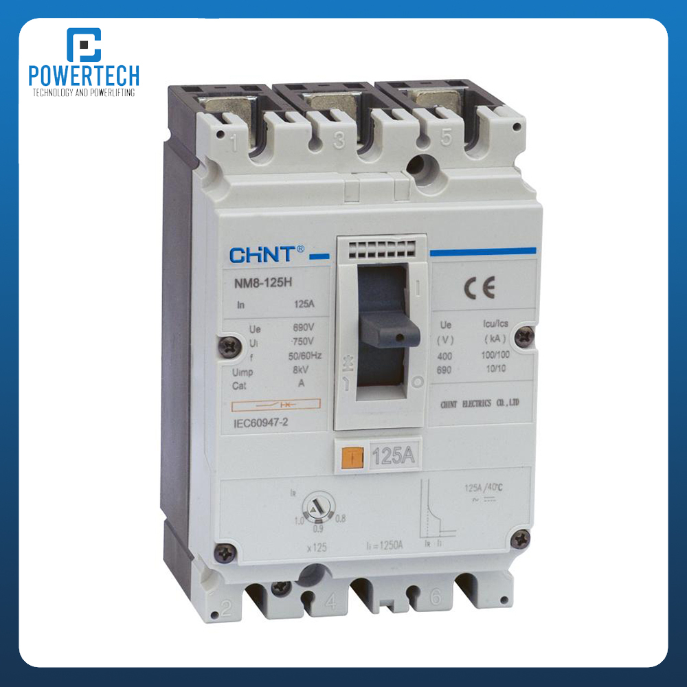 Jual MCB CHINT Thermal Magnetic Fixed Type MCCB NM1 | Shopee Indonesia