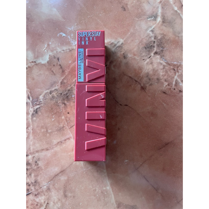 Jual PRELOVED MAYBELLINE Lipstik Superstay Vinyl Ink - 62 Irresistible ...