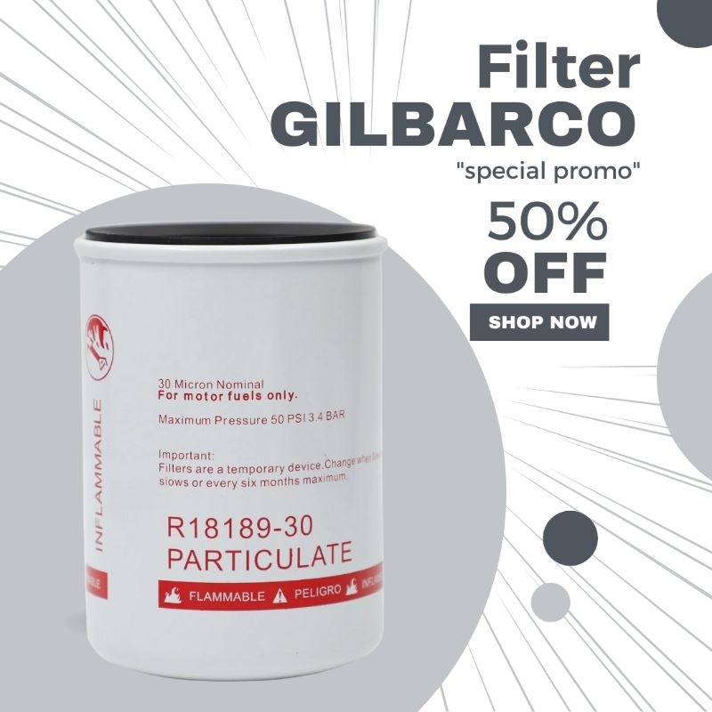 Jual Filter Gilbarco 30 Mikron R18189-30 untuk dispenser SPBU | Shopee ...