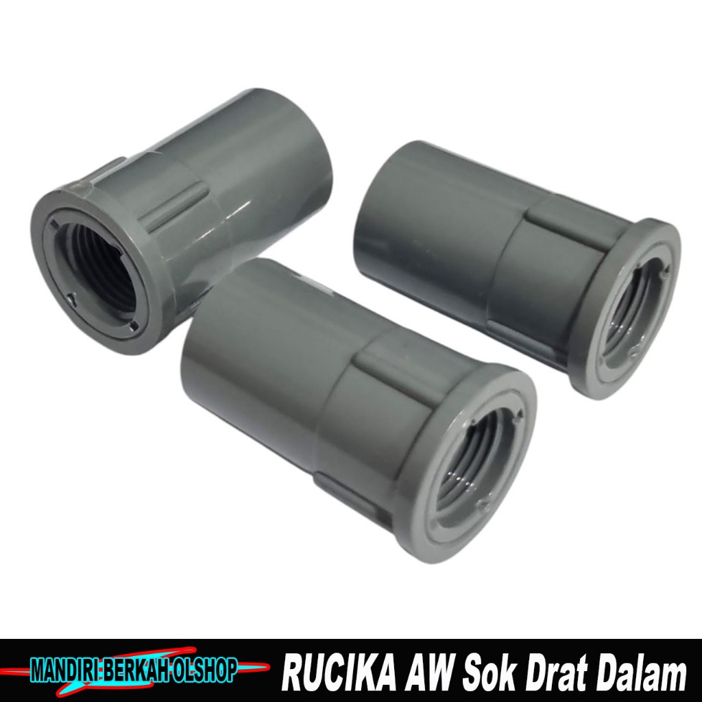 Jual Sok drat dalam 1'' Rucika AW | Socket SDD Rucika Pvc 1inch ...