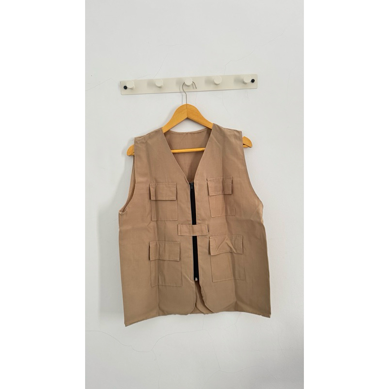 Jual NAMI VEST ROMPI COKLAT | Shopee Indonesia