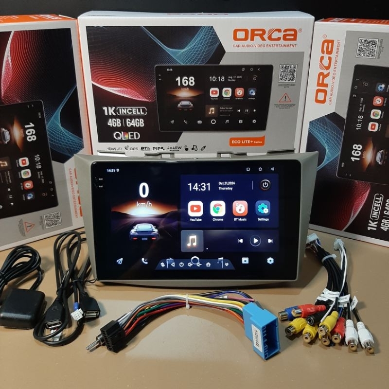 Jual HEAD UNIT ANDROID ERTIGA 2012 - 2017 ANDROID ORCA 9 INCH RAM 4/64 GB - INCELL BLACK SCREEN ...