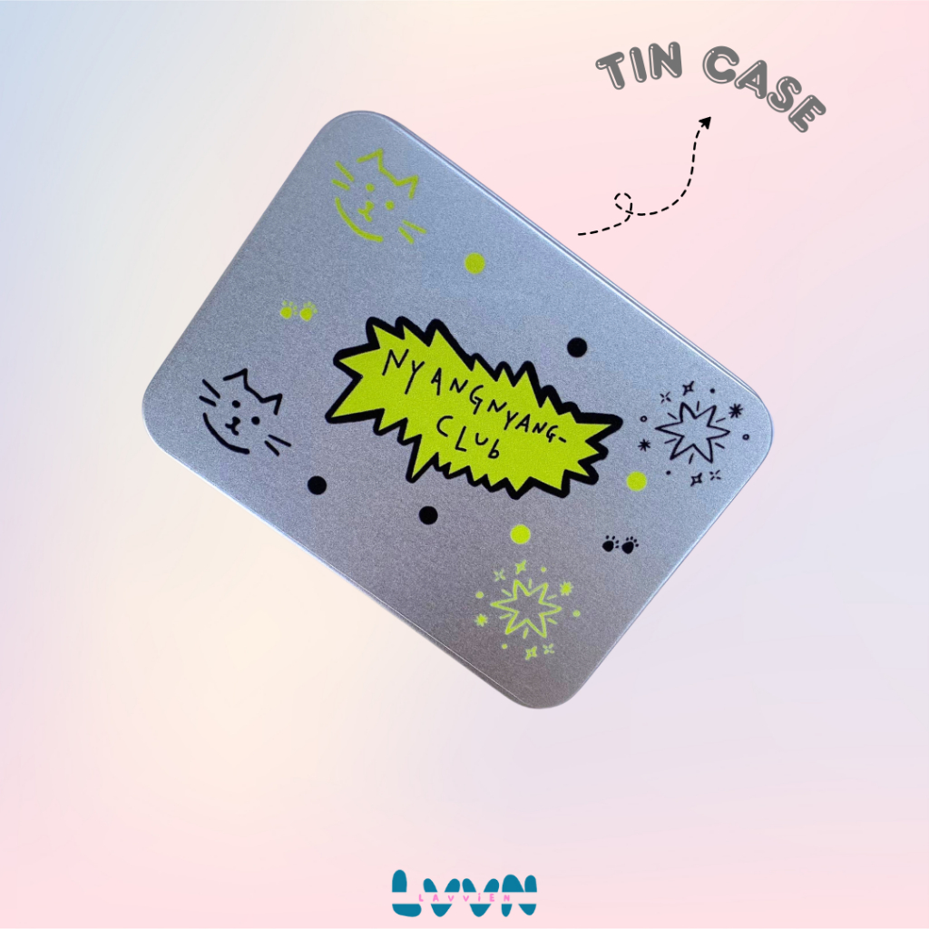 Jual Tine Case Multipurpose ( design by Lavvien.id) / Kotak Kaleng ...