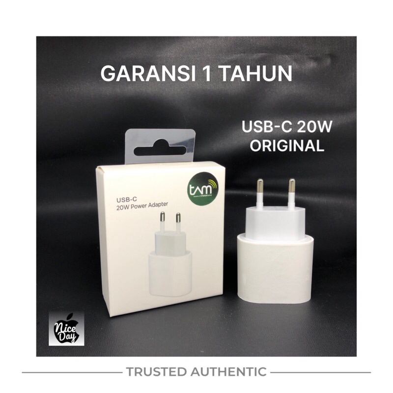 Jual Charger iP Fast Charging USB-C 20W 100% Original | Shopee Indonesia