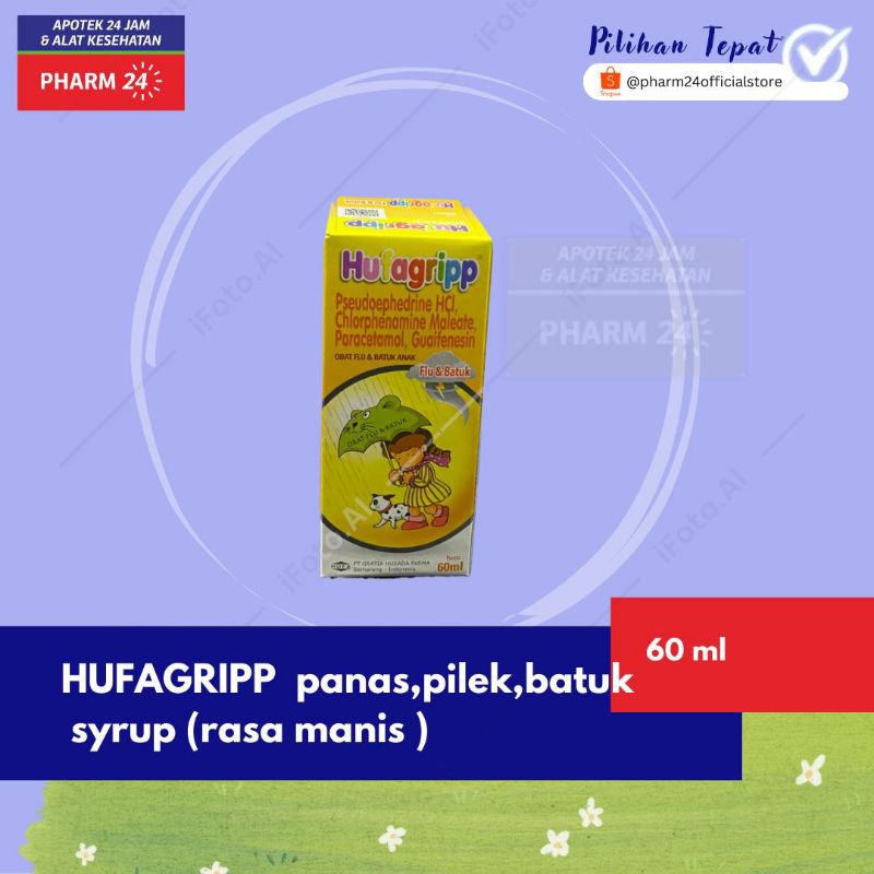 Jual Hufagripp Kuning Flu Batuk 60 ml | Shopee Indonesia