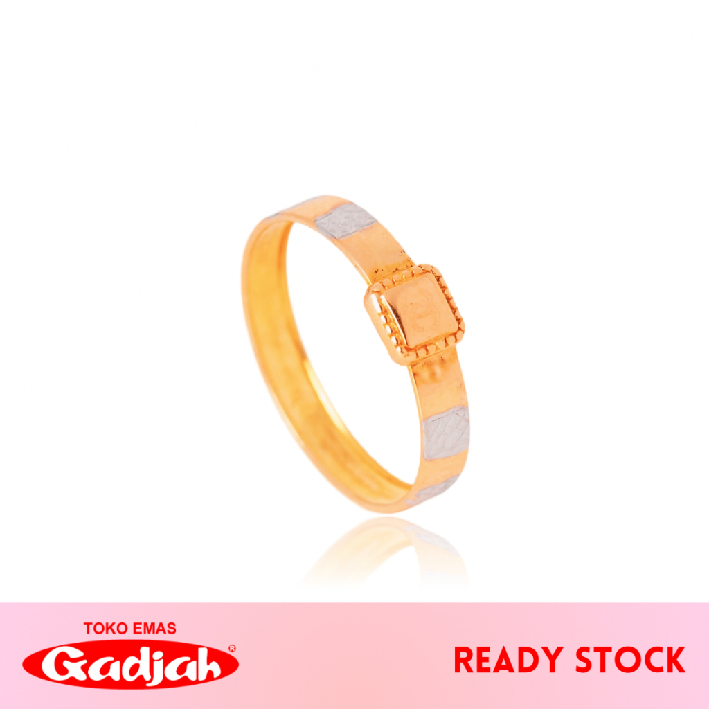 Jual Cincin Emas Kuwung Pipih Plat Titik - Toko Emas Gadjah | Shopee ...