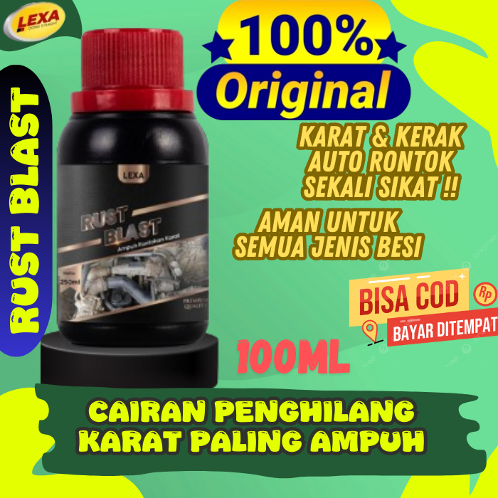 Jual Cairan Pembersih Karat pada Motor Mobil dan Besi Secara Instan ...