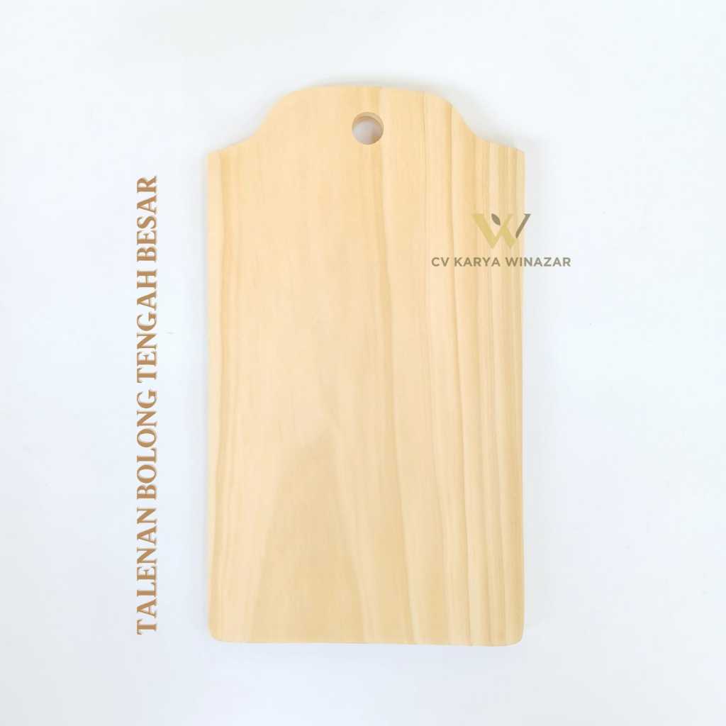 Jual Queenra Winazar - Talenan Kayu Bolong Tengah Ukuran Besar Talenan ...