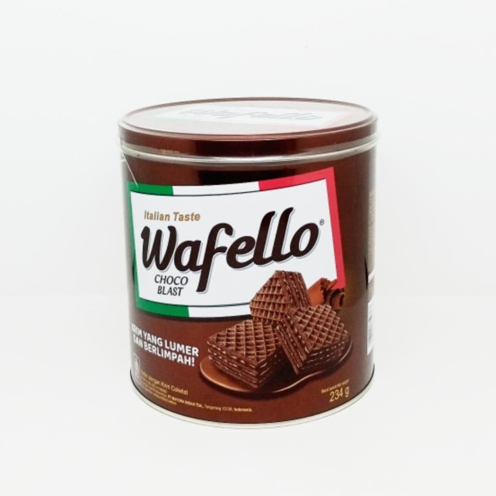 Jual Wafello Wafer Kaleng 1 Dus isi 6 Pcs | Shopee Indonesia