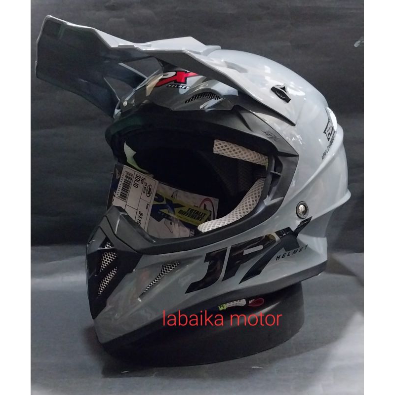 Jual HELM CROSS JPX SOLID | HELM CROSS | Shopee Indonesia