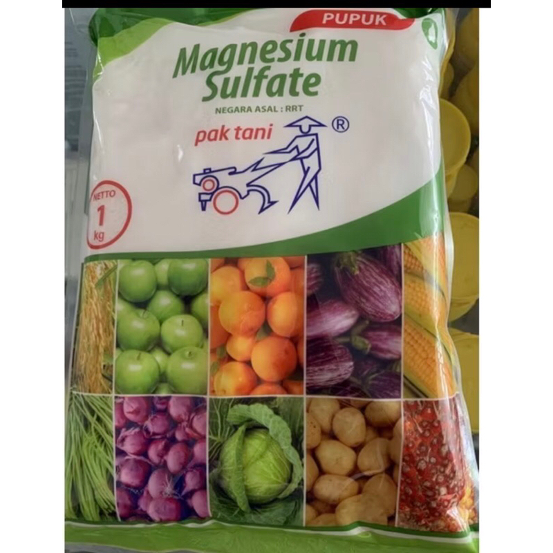 Jual Pupuk magnesium sulfat pak tani 1 kg | Shopee Indonesia