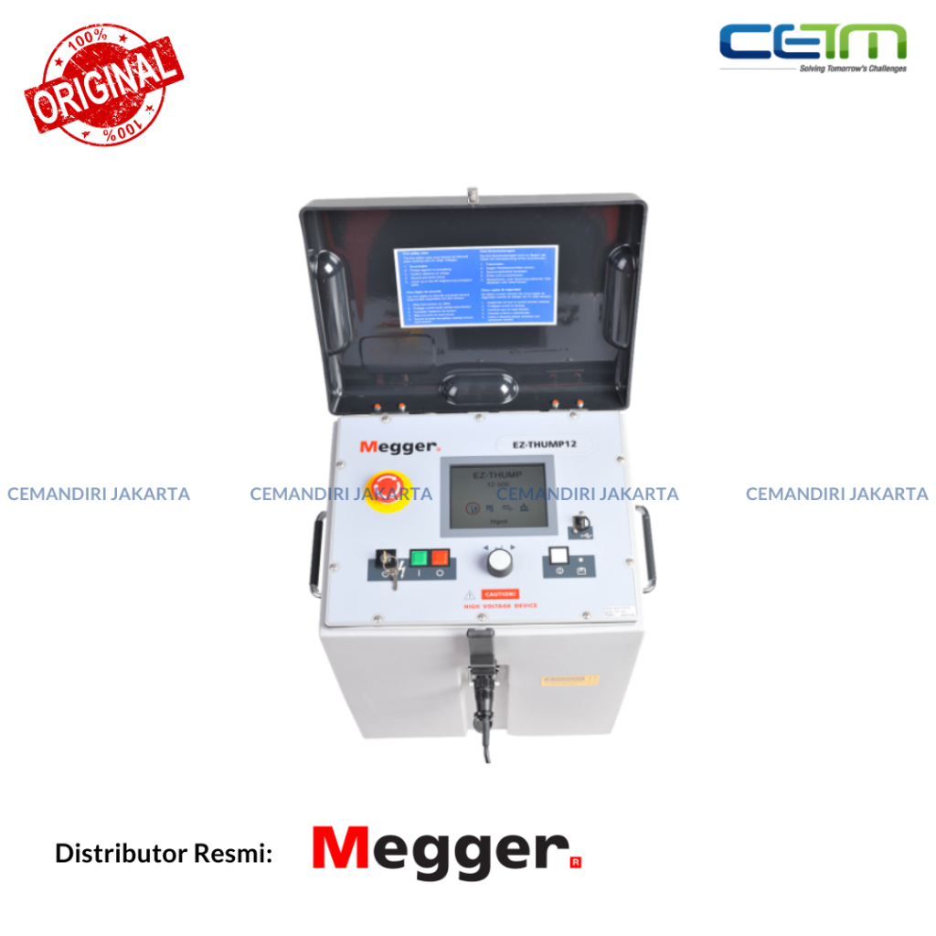 Jual Megger EZ-THUMP 3 kV, EZ-THUMP 4 kV, EZ-Thump 12 kV Model V3 Cable ...