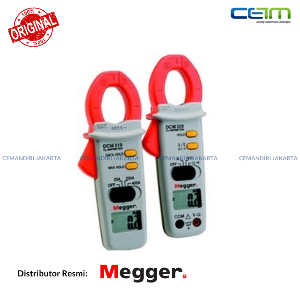 Jual MEGGER DCM320 Digital Clamp Meter | Shopee Indonesia