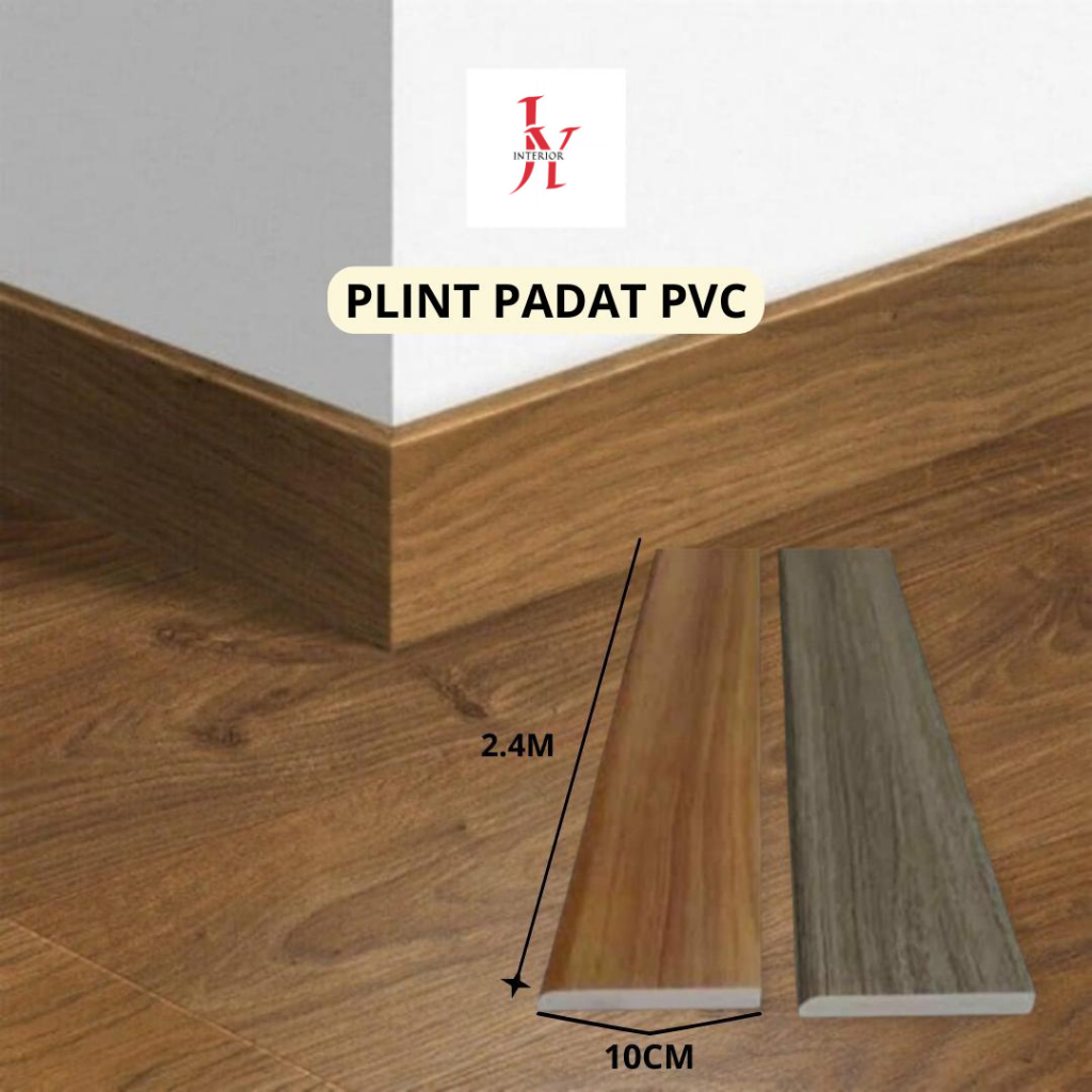 Jual MARVEL Plint Lantai PVC solid P: 2,4meter x L: 10cm | Shopee Indonesia