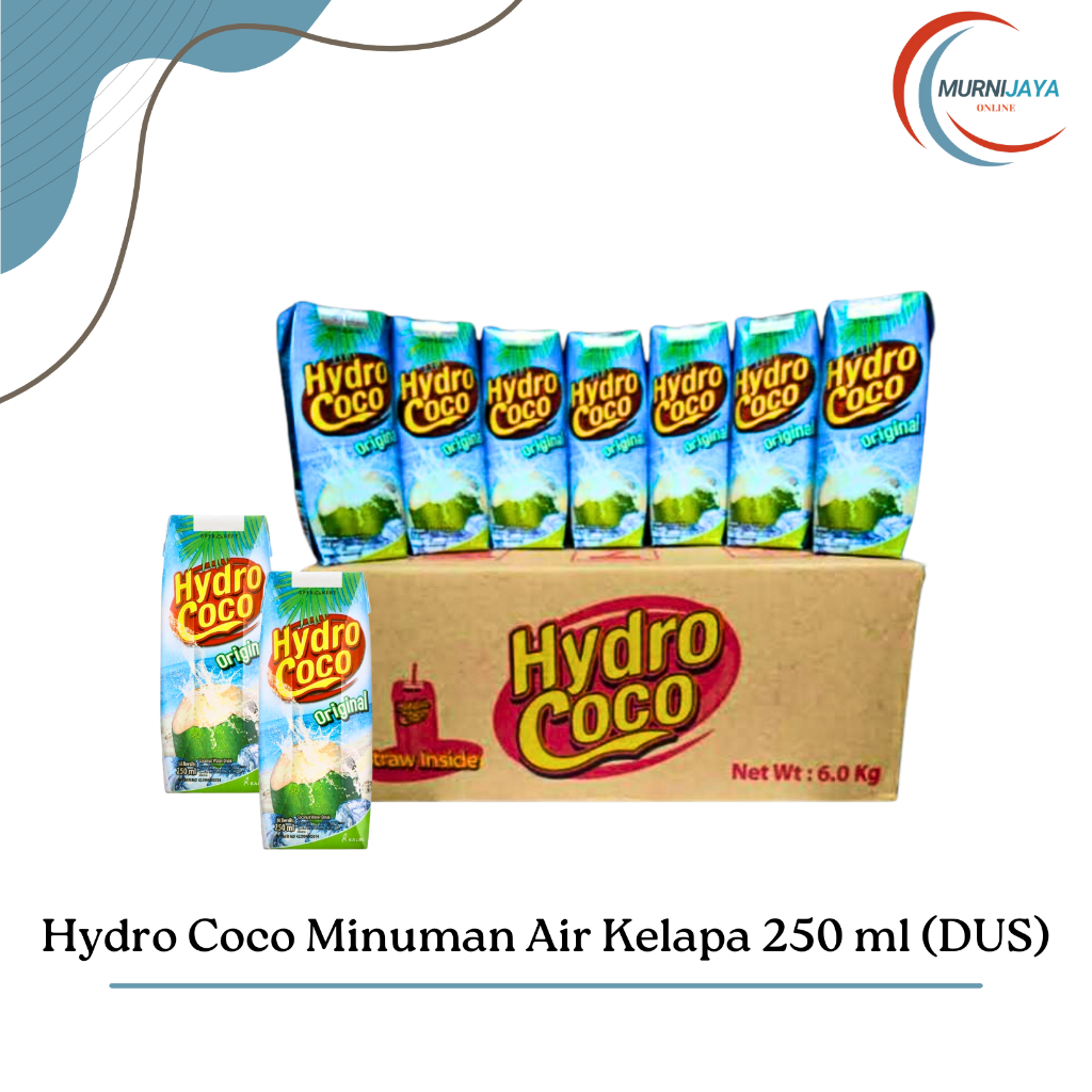 Jual Hydro Coco Minuman Air Kelapa 250 ml (DUS - Isi 24 PCS) | Shopee ...