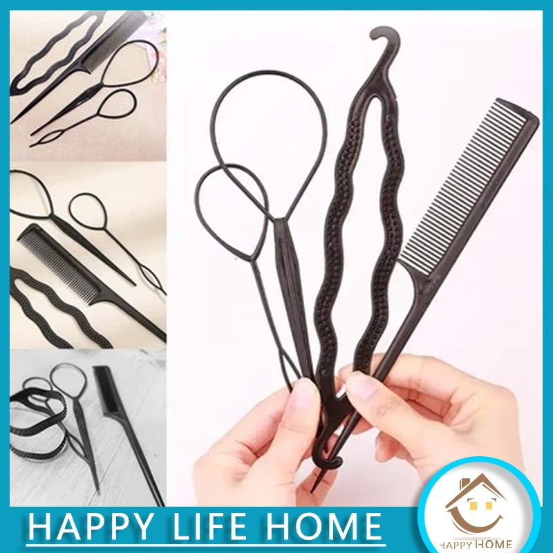 Jual Alat styling / Set Sisir dan Style Rambut / 4 in 1 Alat Penata ...