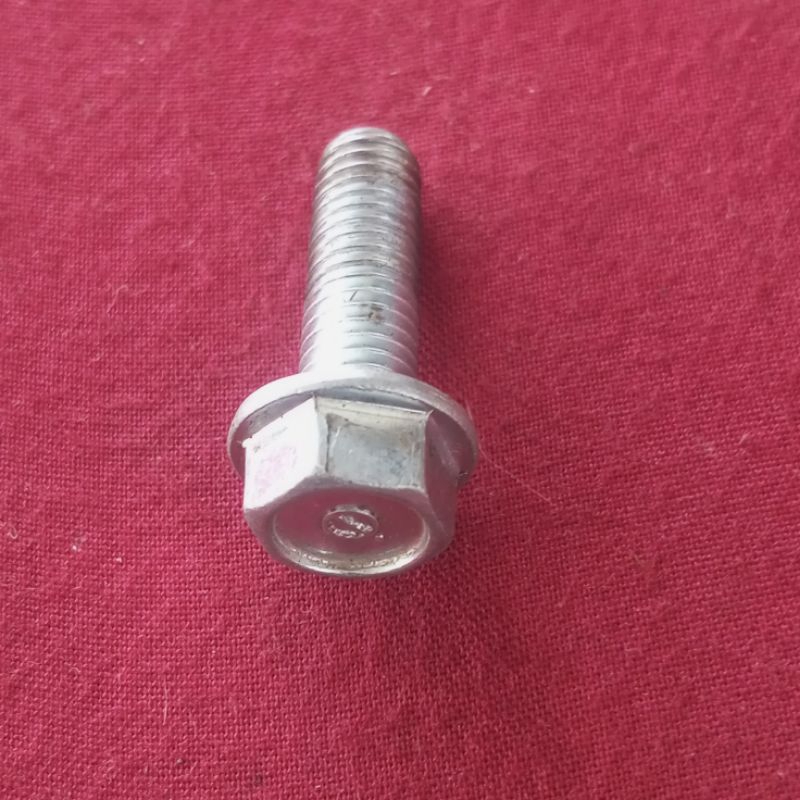 Jual Baut Topi Flange Bolt topi kunci 12 M8 x 25mm | Shopee Indonesia