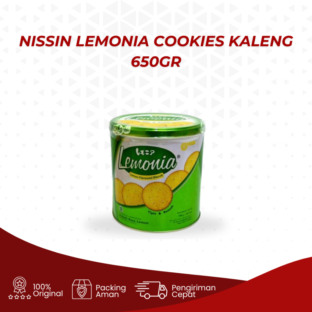 Jual Nissin Lemonia Cookies Kaleng 650Gr | Shopee Indonesia