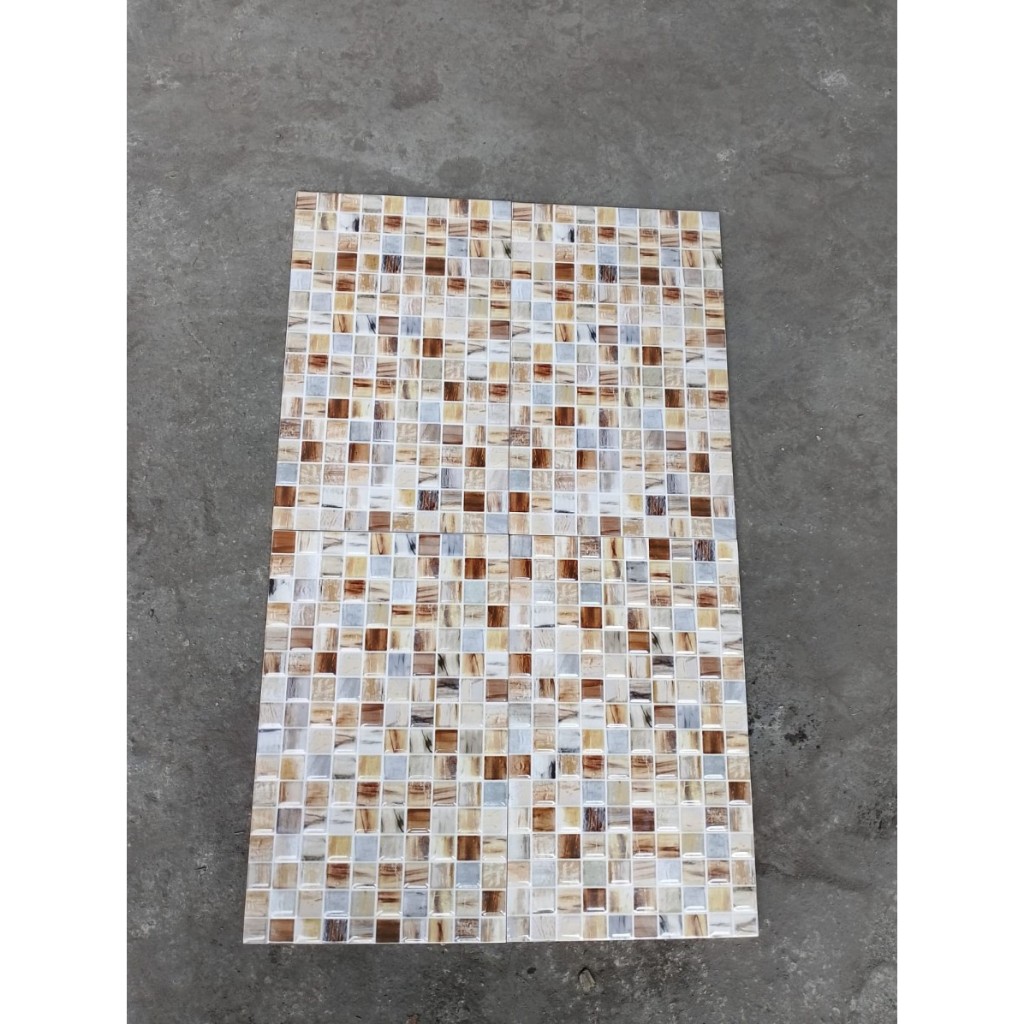 Jual KERAMIK DINDING GLOSSY 25X40 ASIA TILE EMPIRE BROWN EMBOSS KW B ...