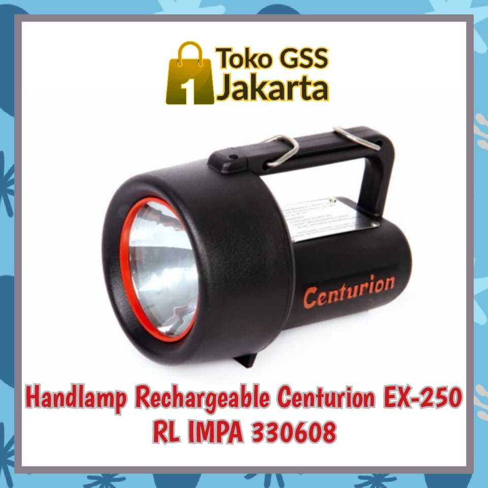 Jual Handlamp Rechargeable Centurion EX-250 RL IMPA 330608 - Explosion ...