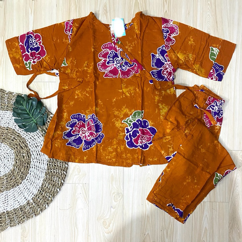 Jual CP Batik Cetak Dws Airin Chibi Tgn 3/4 Tali Empat | Shopee Indonesia