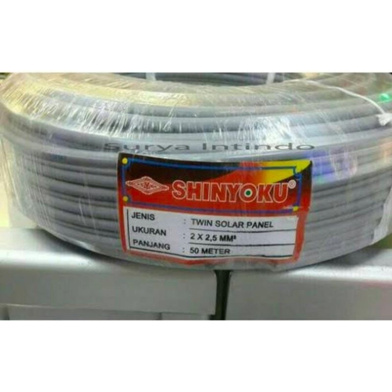 Jual Kabel telepon SHINYOKU 1 x 2C / 0,6 mm(50 meter) | Shopee Indonesia