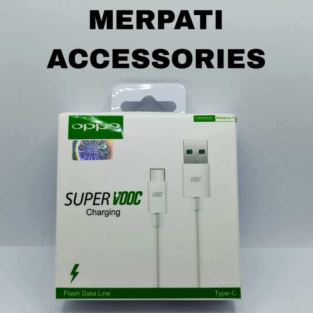 Jual KABEL DATA OPPO SUPERVOOC TYPE-C FAST CHARGING | Shopee Indonesia