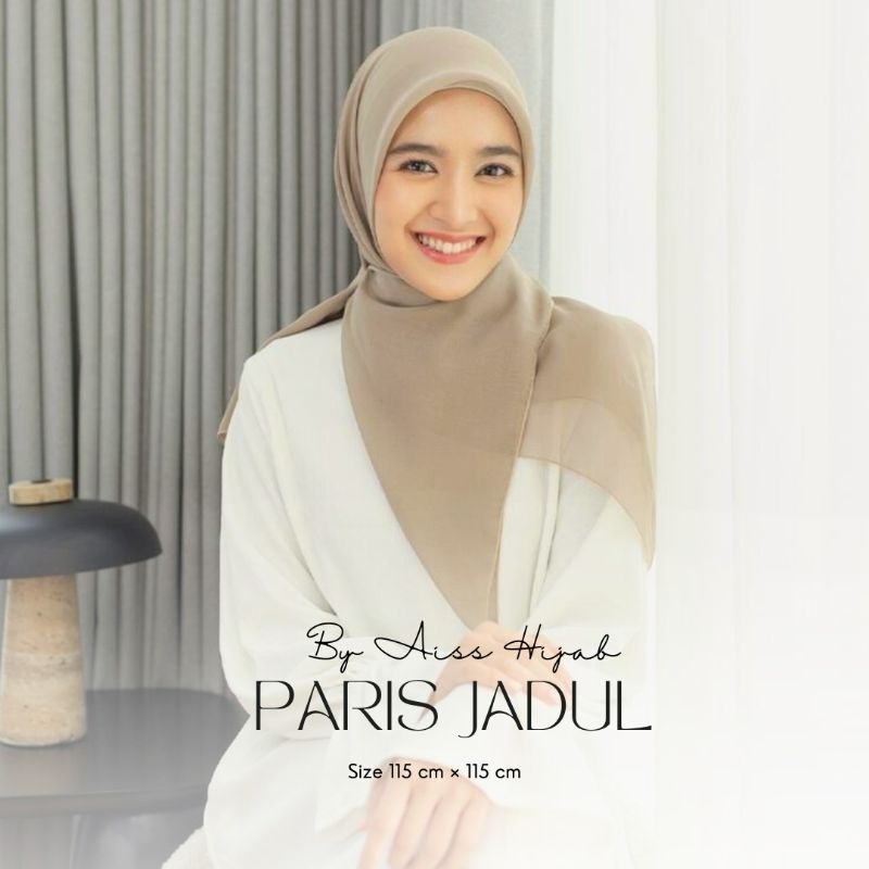 Jual Aiss Hijab - Paris Jadul (Segiempat Paris Jadul Bahan Premium) | Shopee Indonesia
