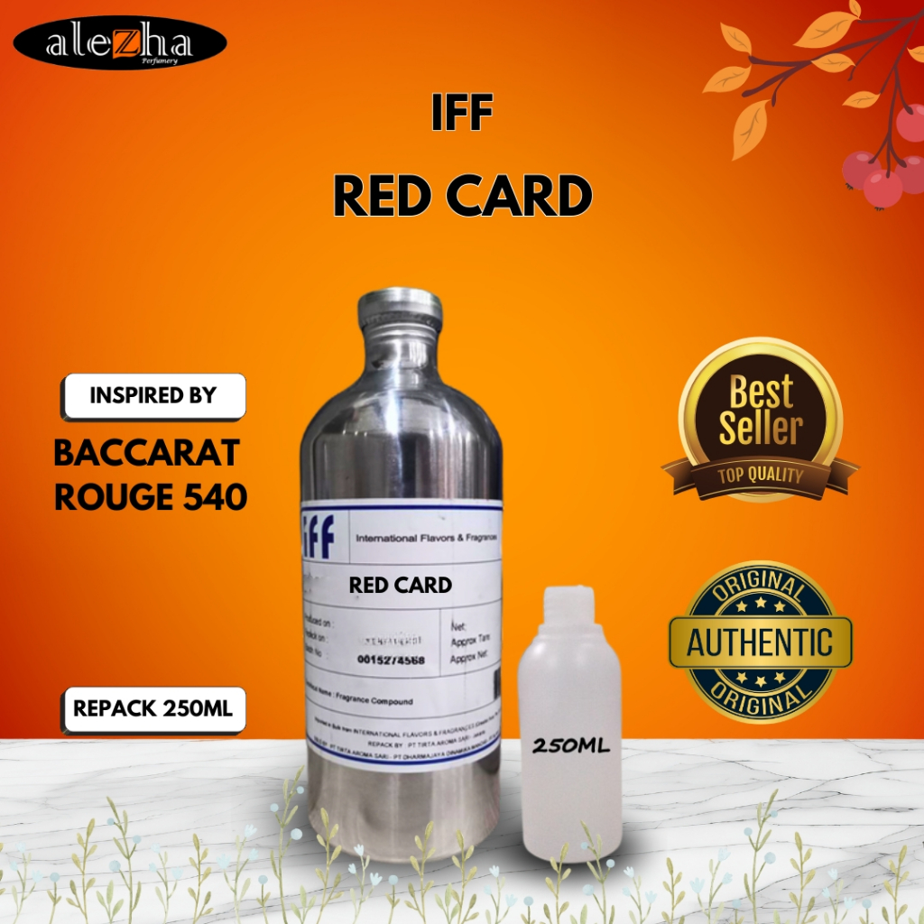 Jual Bibit Parfum Murni RED CARD 540 / BACCARAT ROUGE 540 (IFF) 250ML ...
