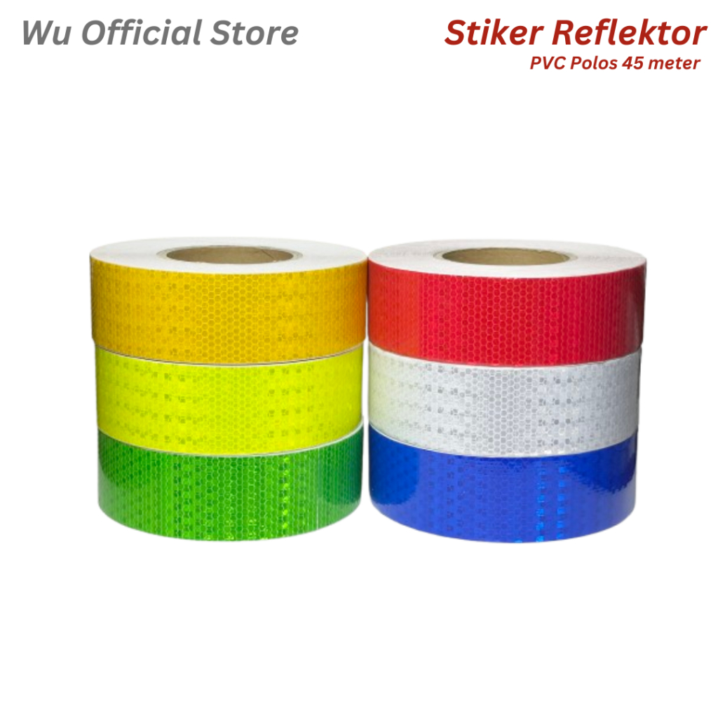 Jual Stiker Reflektor Uji Kir Dishub 45 Meter / Sticker Reflektor ...