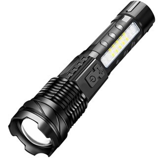 Jual Senter Cas Mini Zoom In Out 3 Mode Led COB Type C Waterproof ...