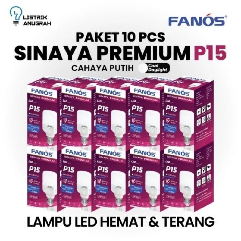 Jual Fanos Lampu LED Hemat & Terang P15 | Shopee Indonesia