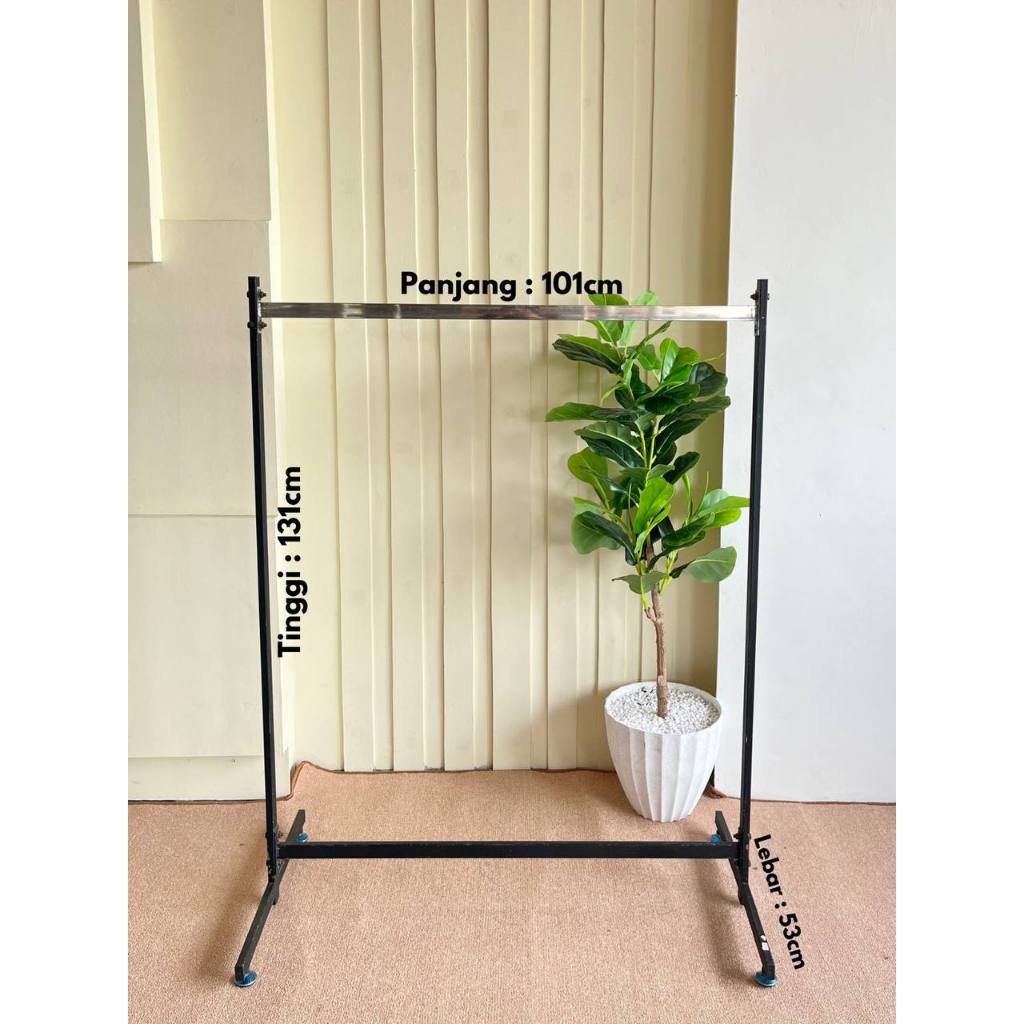 Jual Rak Gantung Baju Serbaguna 4 - Besi - Stand Hanger - Pajangan ...