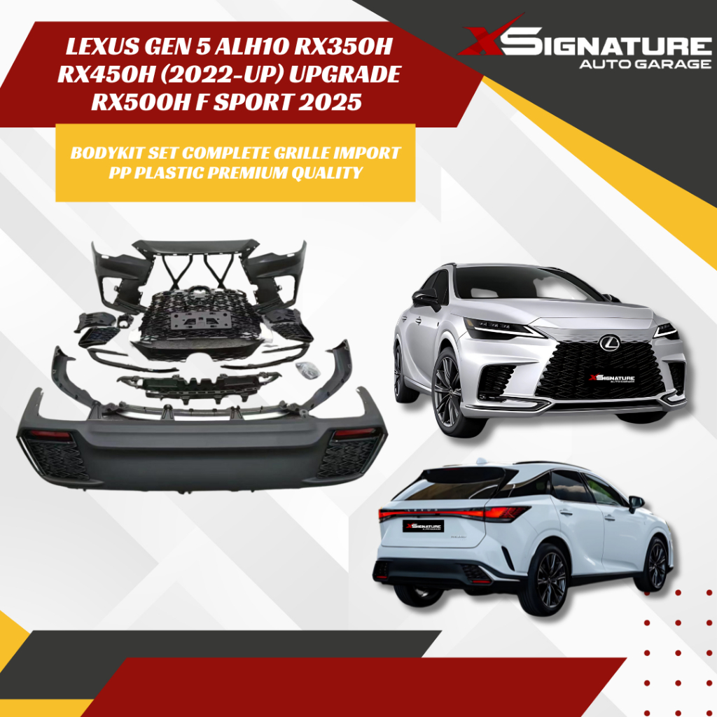 Jual LEXUS GEN 5 ALH10 RX350H RX450H (2022-UP) UPGRADE RX500H F SPORT ...