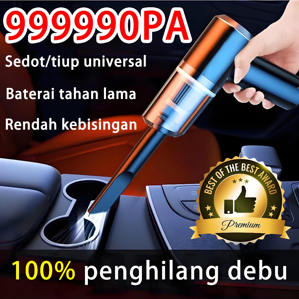 Jual 【Daya Hisap Kuat 30000PA】Penyedot debu tanpa kabel Tanpa kabel Dilengkapi dengan dua jenis ...