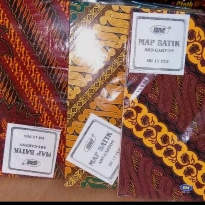 Jual Stop Map BATIK Carton GM (1 Pak / 12 Pcs) | Shopee Indonesia