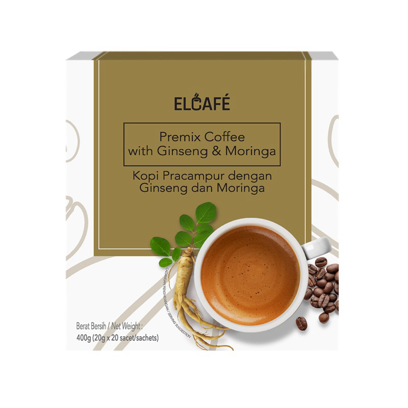 Jual Elcafe Kopi Elken 20 Sachets | Shopee Indonesia